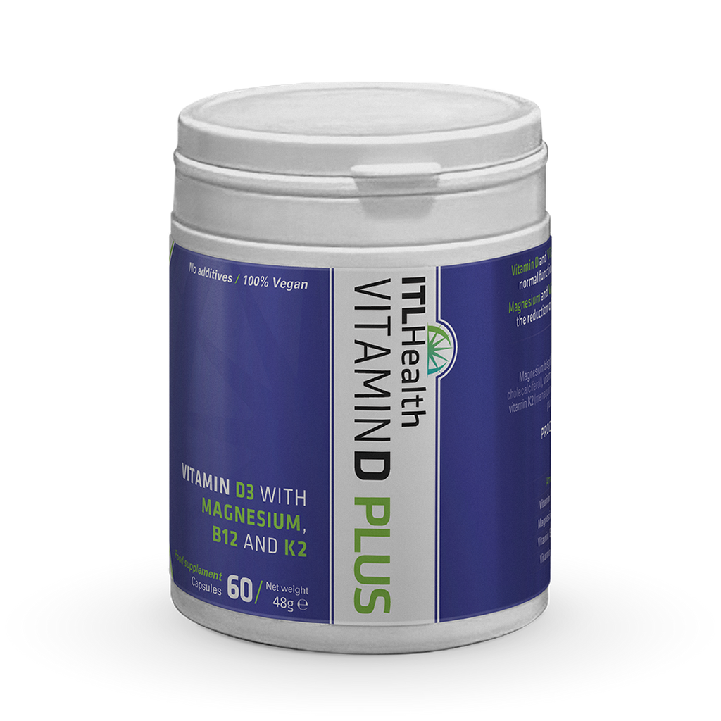 Vitamin D Plus – D3, K2, B12 & Magnesium Supplement Ireland – ITL ...