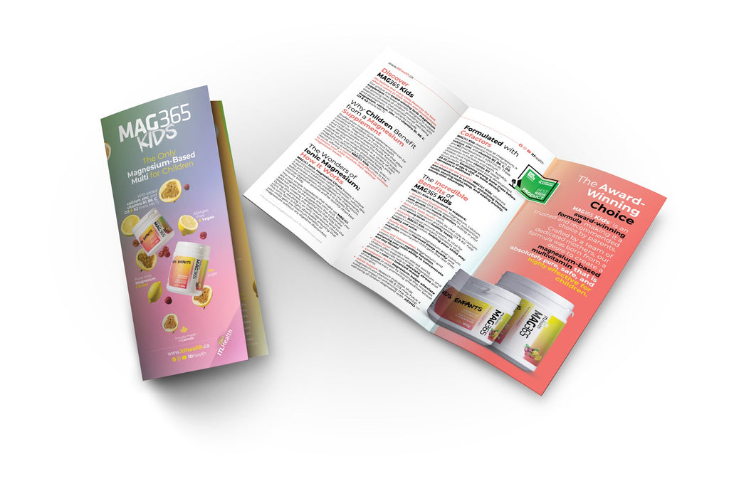 MAG365 Kids Brochure – Magnesium Supplement Info EU – ITL Health EU/UK